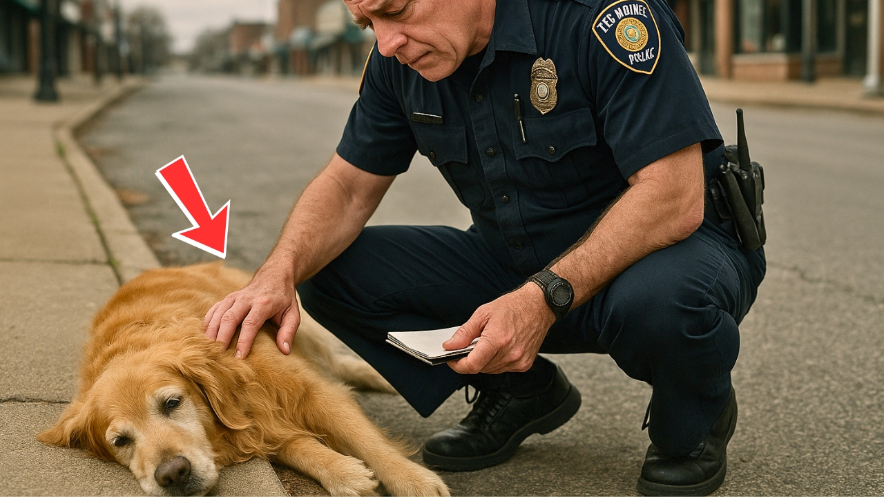 A Dog Lay Motionless by the Road for 3 Days – But What the Camera ...