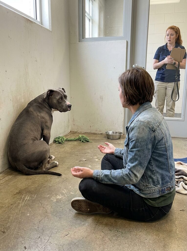 Part 2: A Pit Bull Turned Her Face to the Wall Whenever a Family Came ...